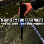 KJE Portable Battery Powered Operated Liquid Transfer Pump, 2.2 Gallons ...